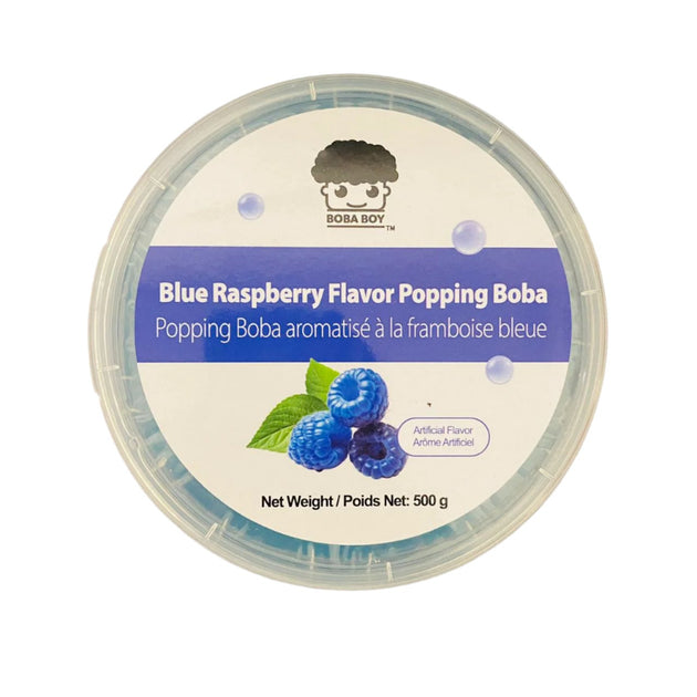 "Boba Boy" Blue Raspberry Popping Boba [500g] | TastyEnterprises